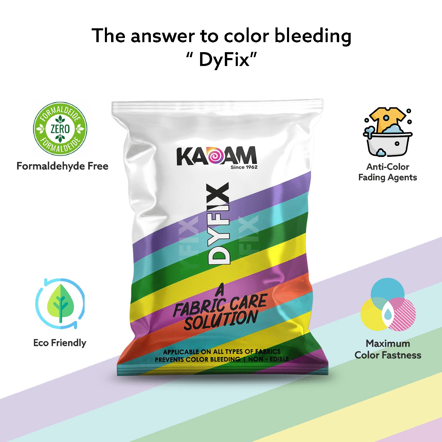 Dyfix Solution Kadam Colors: Enhance Dye Longevity & Vibrancy – KadamColors
